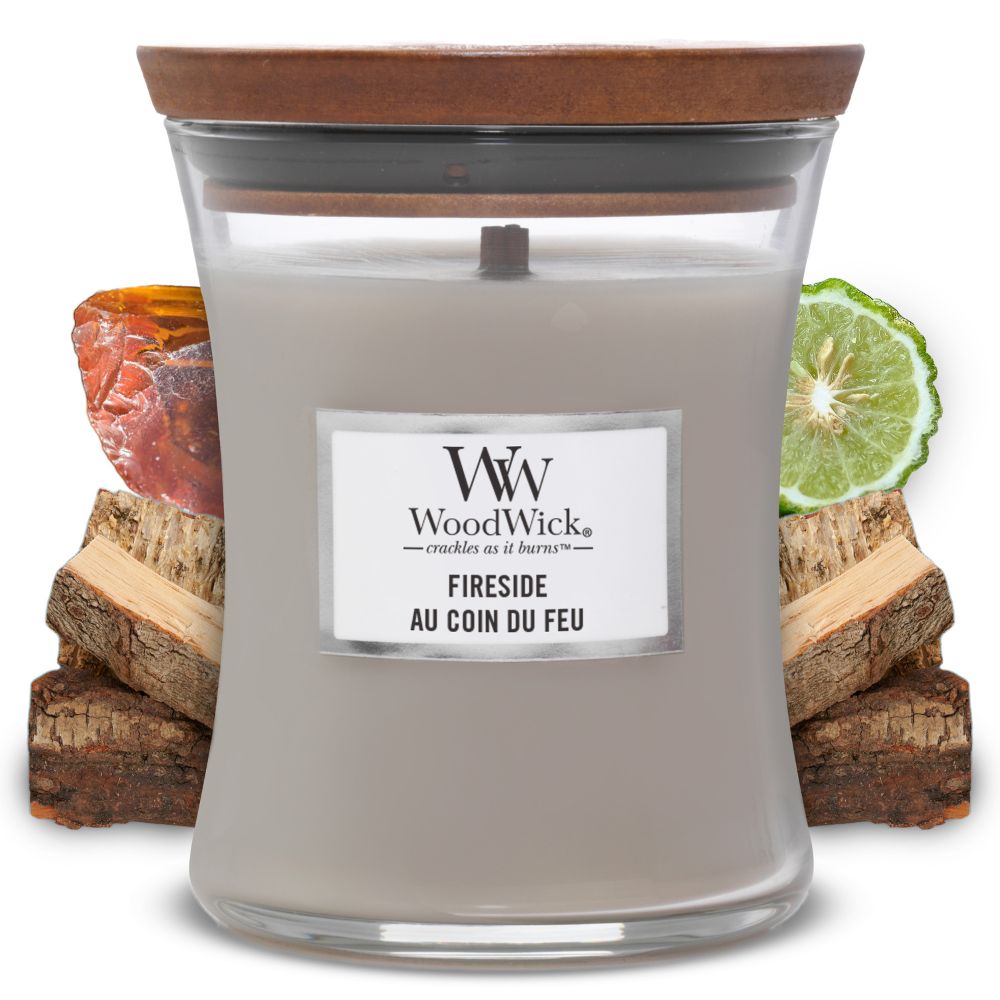 WoodWick Large Candle Fireside - Scentsandhome